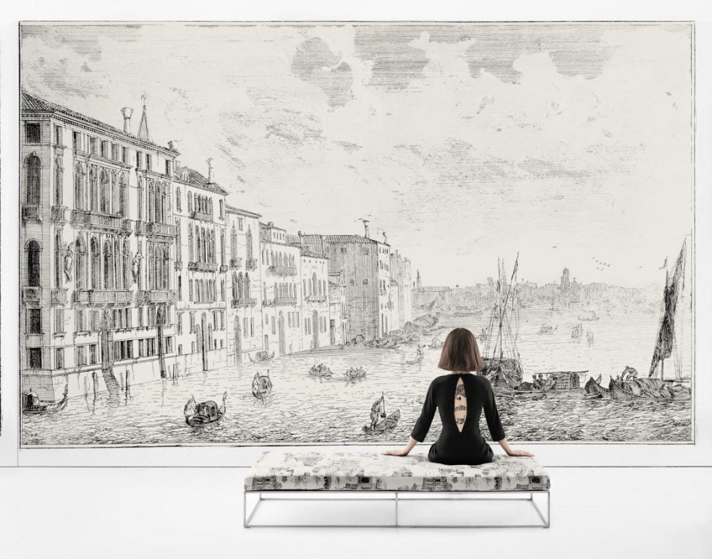 Grancanal Wall Wallpaper | Rubelli | Passerini