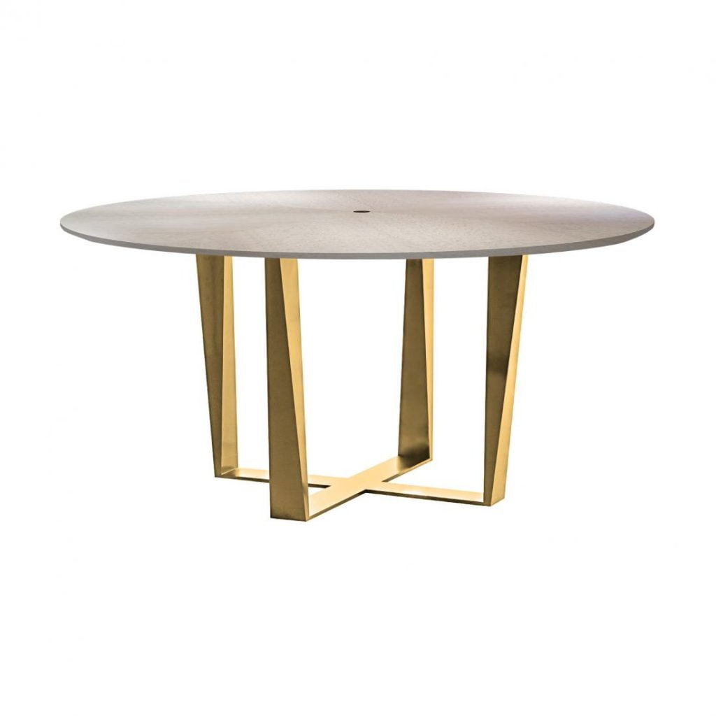 Rodolfo Round Dining Table | Rubelli Casa | Passerini